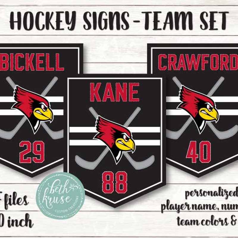 Hockey Signs - Etsy