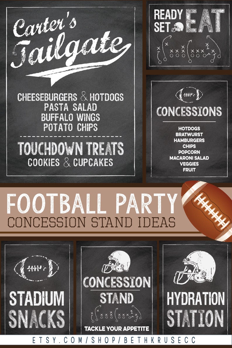 Football Party Signs: Penalty Flags & Challenge Flags (PDF Download) - Etsy