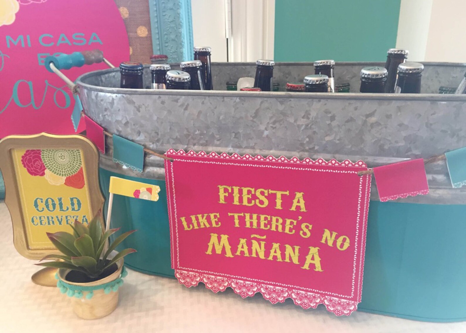 Fiesta Party 8x10 Sign Instant Download by Beth Kruse Custom Creations ...