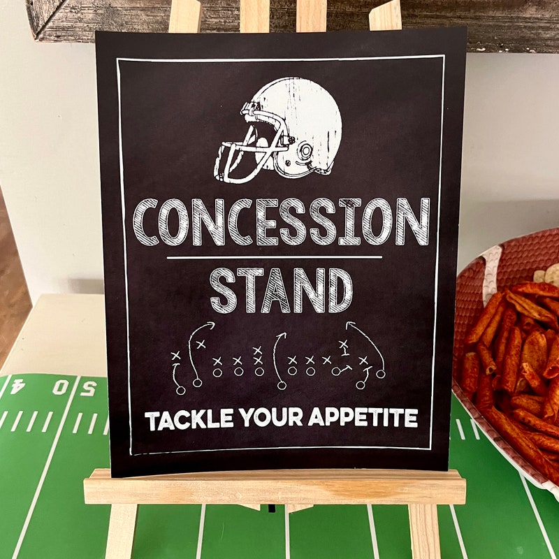 Concession Stand Sign - Etsy