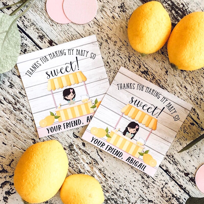 Lemonade Party Favor - Etsy