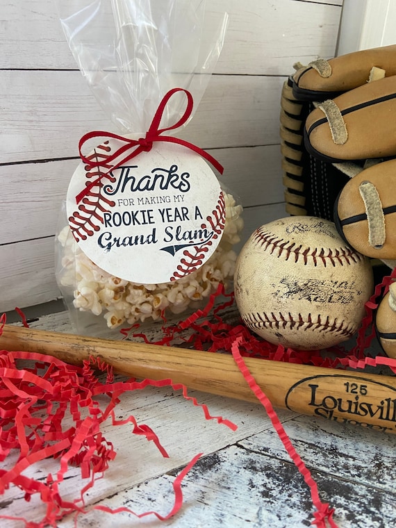 Baseball Favor Tags INSTANT DOWNLOAD - Rookie Year - Grand Slam - 3 ...