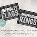 Penalty Flags Printable Sign INSTANT DOWNLOAD by Beth Kruse Custom ...