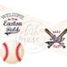 Baseball Baby Shower Little Slugger Printable Centerpiece Flags ...