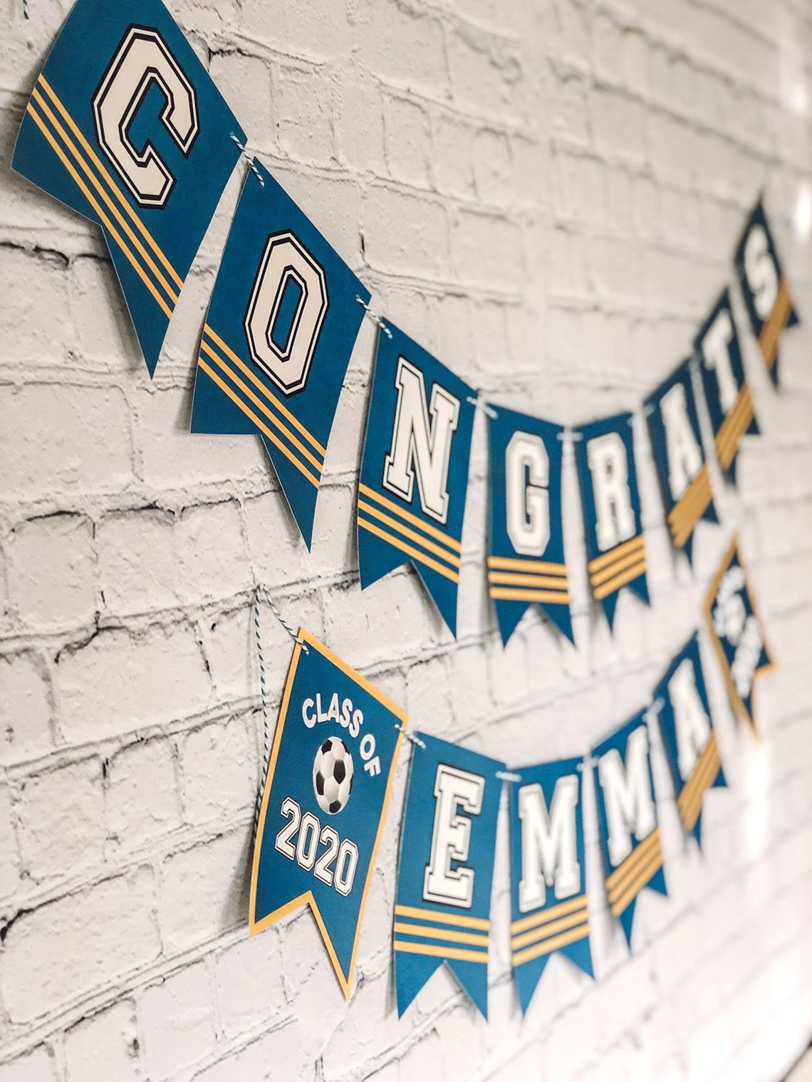 Graduation Athletic Banner Personalized Printable PDF File - Etsy