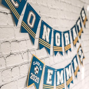 Graduation Athletic Banner -- Personalized Printable PDF File ...