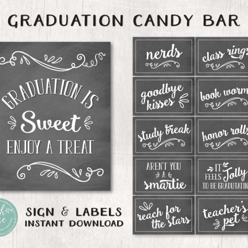 Graduation Candy Bar - Etsy