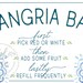 Greek Sangria Bar Sign Printable PDF Instant Download Greek Shower ...