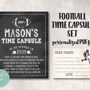 Football Welcome Sign -- Personalized Printable PDF Party Sign ...