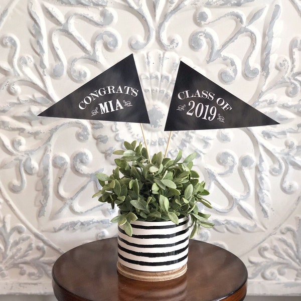 Chalkboard Pennant - Etsy