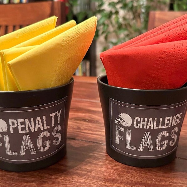 Challenge and Penalty Flag - Etsy