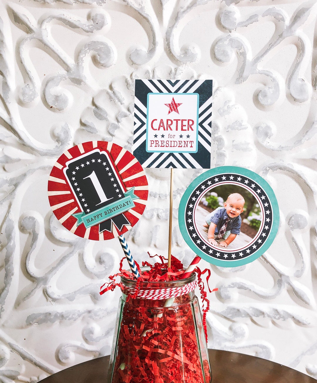 Presidential Campaign Party Centerpiece .. Vote for President Printable ...