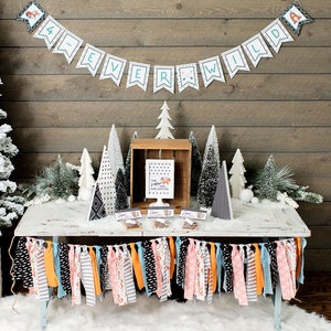 Woodland 4 Ever Wild Banner Tribal Wild Boho INSTANT DOWNLOAD by Beth ...