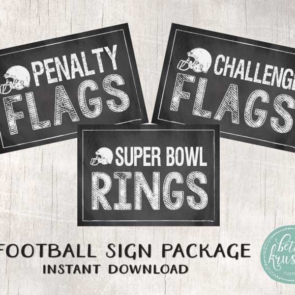 Football Signs - Etsy