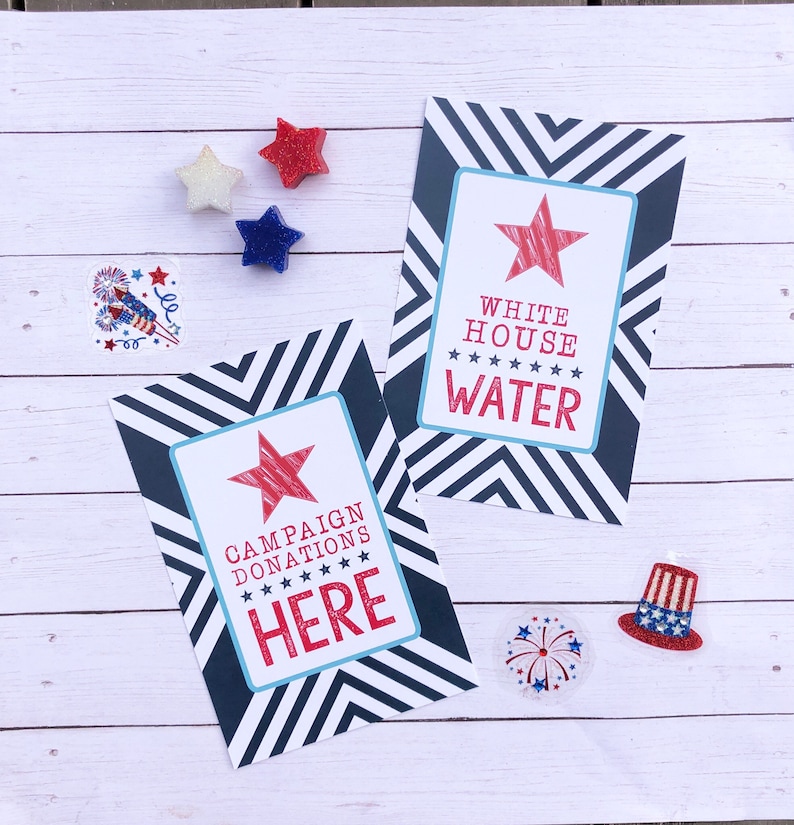 Presidential Campaign Party Invitation ... Vote for President | Etsy