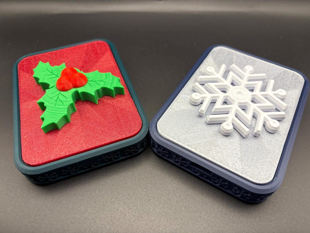 3D Printed Locking Gift Card Box – Reusable PLA Holiday Design - Etsy