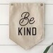 Nursery Wall Decor Be Kind Pennant Flag Wall Art Banner Kids - Etsy