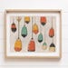 Buoy Art: Island Buoys, Fine Art Giclee Buoy Print From Original ...