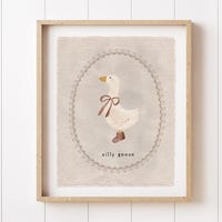 God Says I Am, Silly Goose Poster, Affirmation Wall Art for Kids, Bible ...