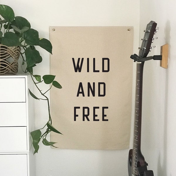 Wild and Free - Etsy