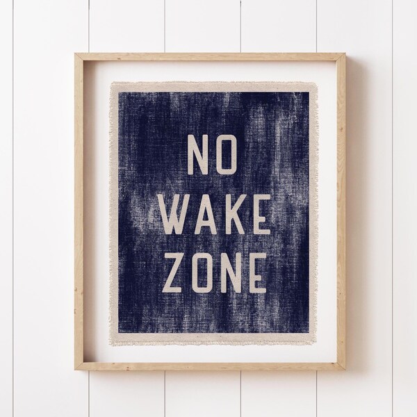 No Wake Zone - Etsy