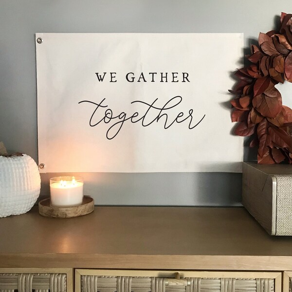 We Gather Together - Etsy