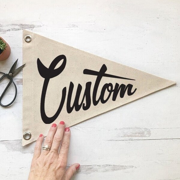 Pennant Flag - Etsy
