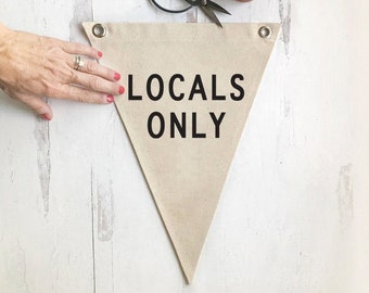 Locals Only Wall Art - Etsy