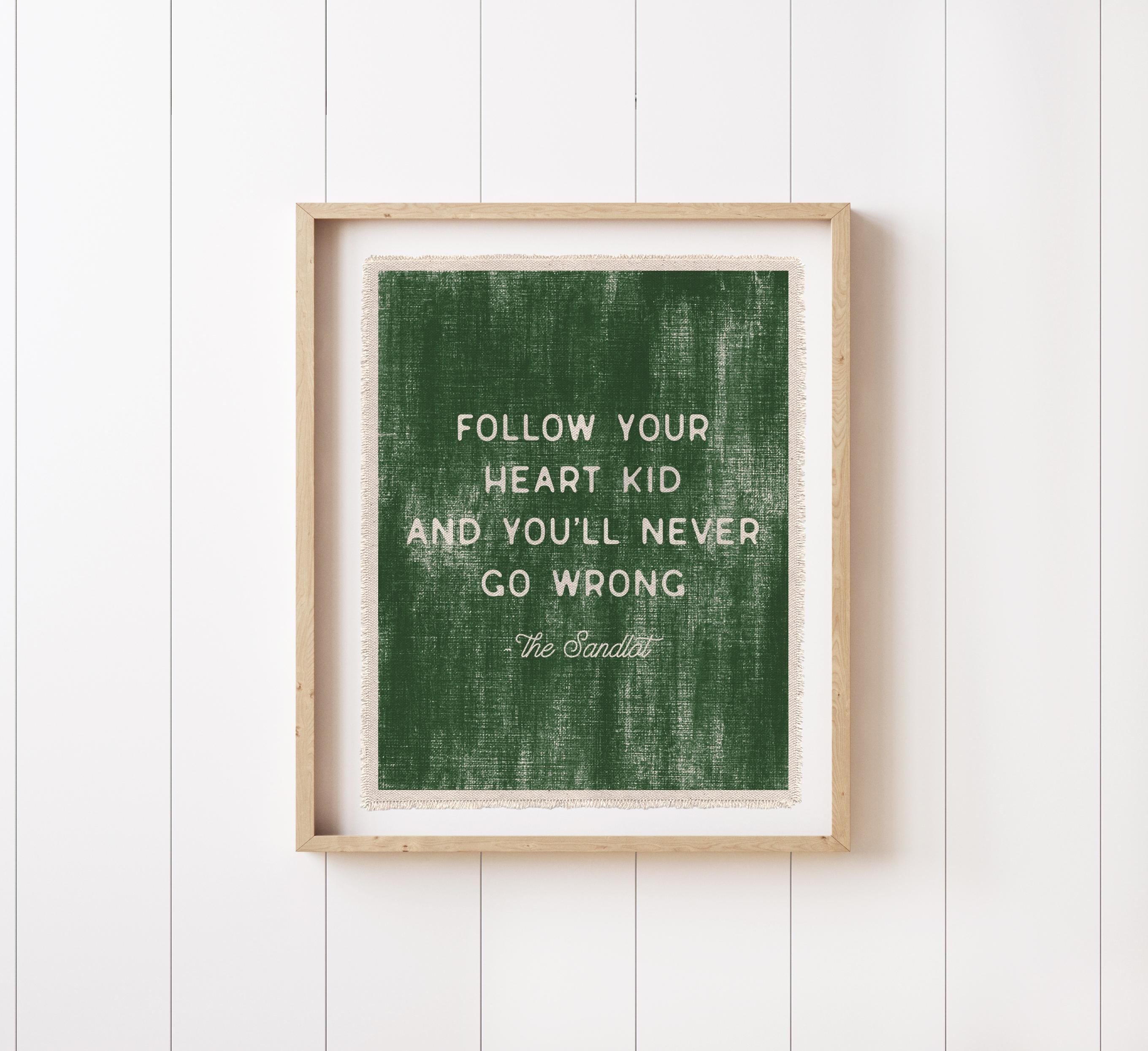 Sandlot Quote Flag, Nursery Wall Decor, Wall Art Pennant Banner, Kids ...