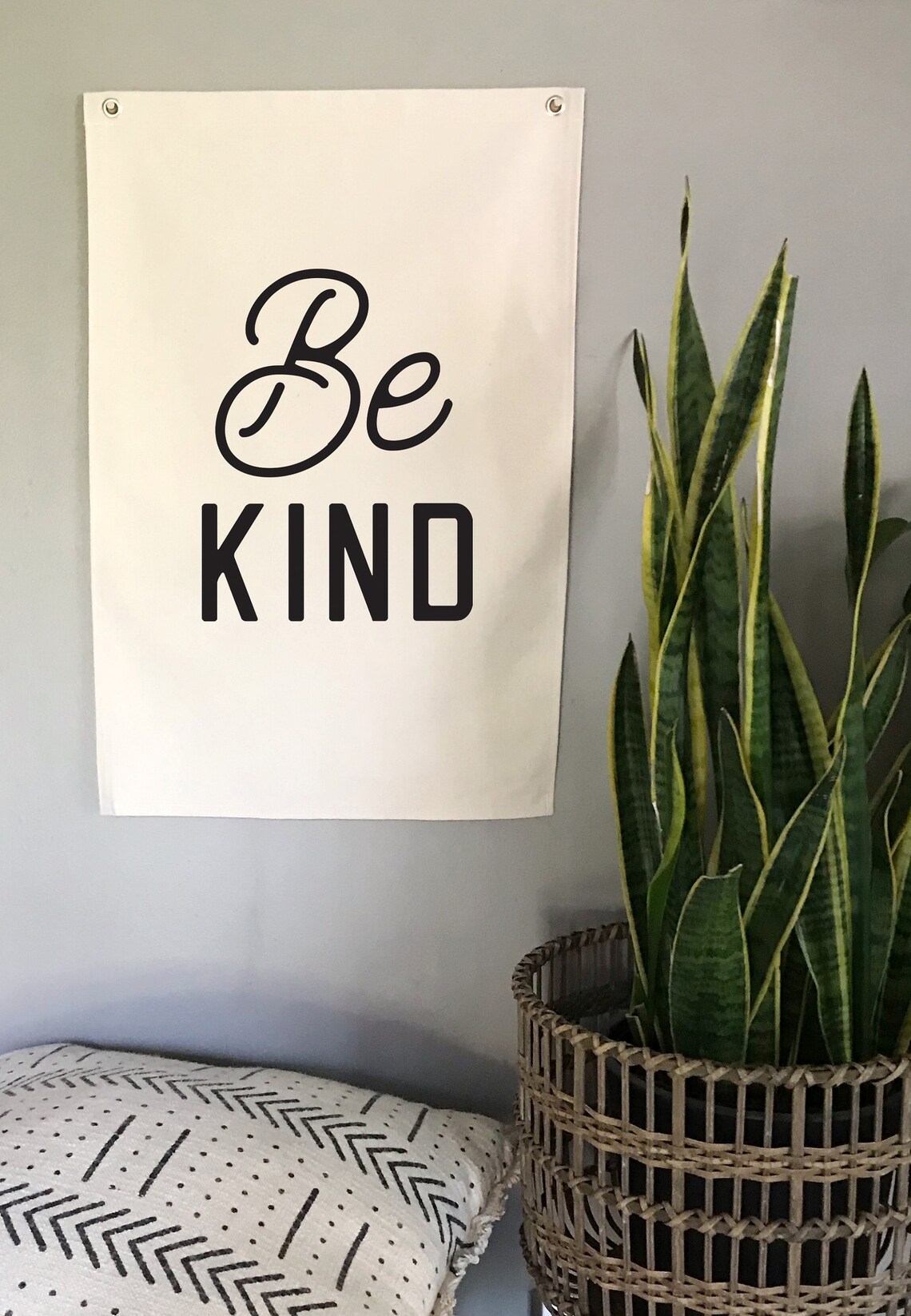 Be Kind Wall Flag Nursery Wall Decor Wall Art Pennant - Etsy