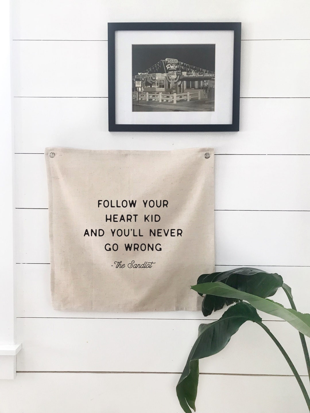 Sandlot Quote Flag, Nursery Wall Decor, Wall Art Pennant Banner, Kids ...