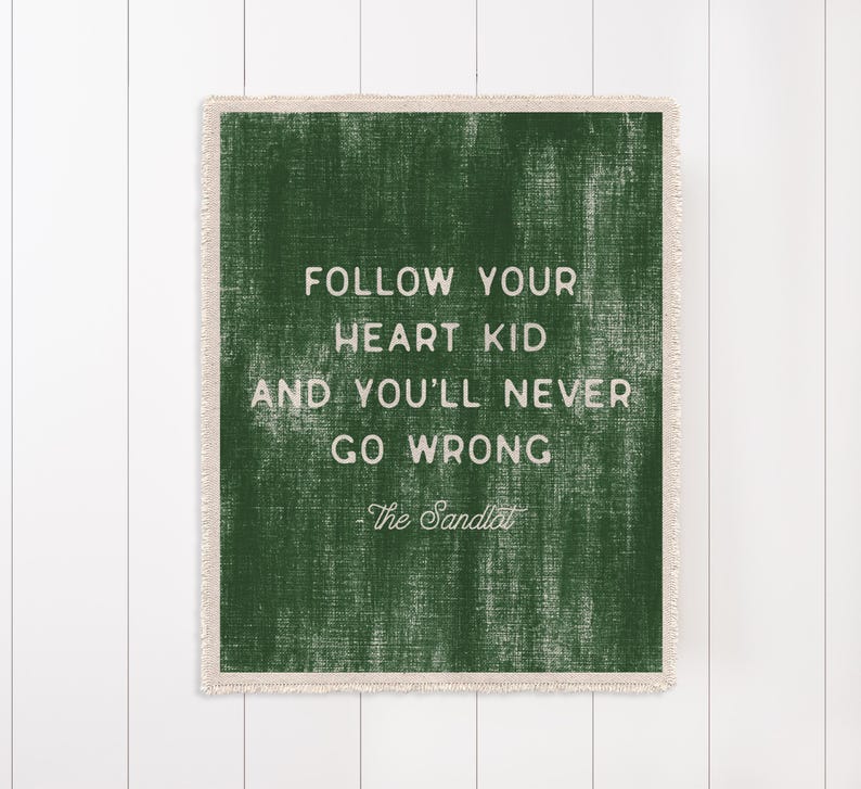 Sandlot Quote Flag, Nursery Wall Decor, Wall Art Pennant Banner, Kids ...