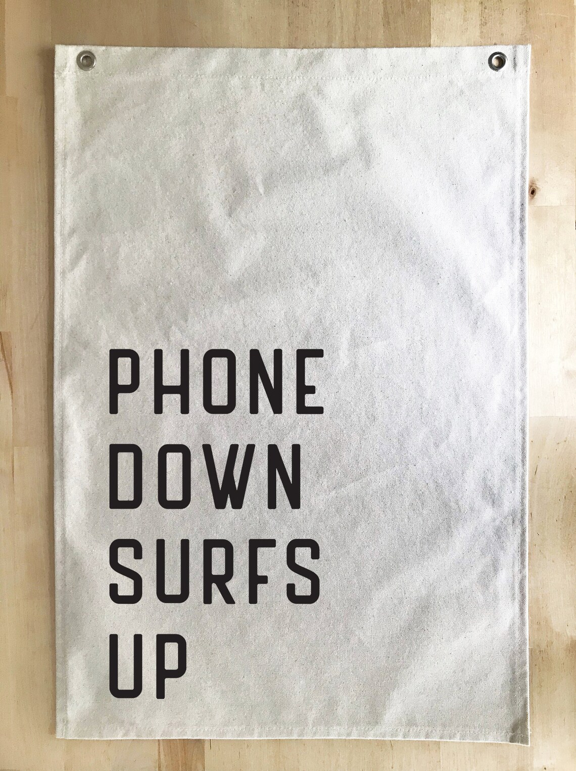 Surf Wall Flag Beach Wall Decor Large Canvas Banner Coastal - Etsy