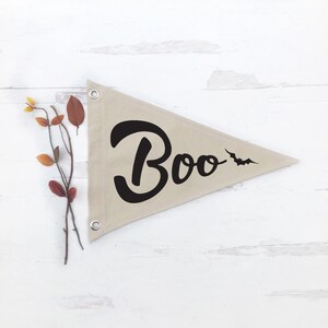 Halloween Wall Decor, Boo Pennant Banner Flag, Fall Signs for Living ...