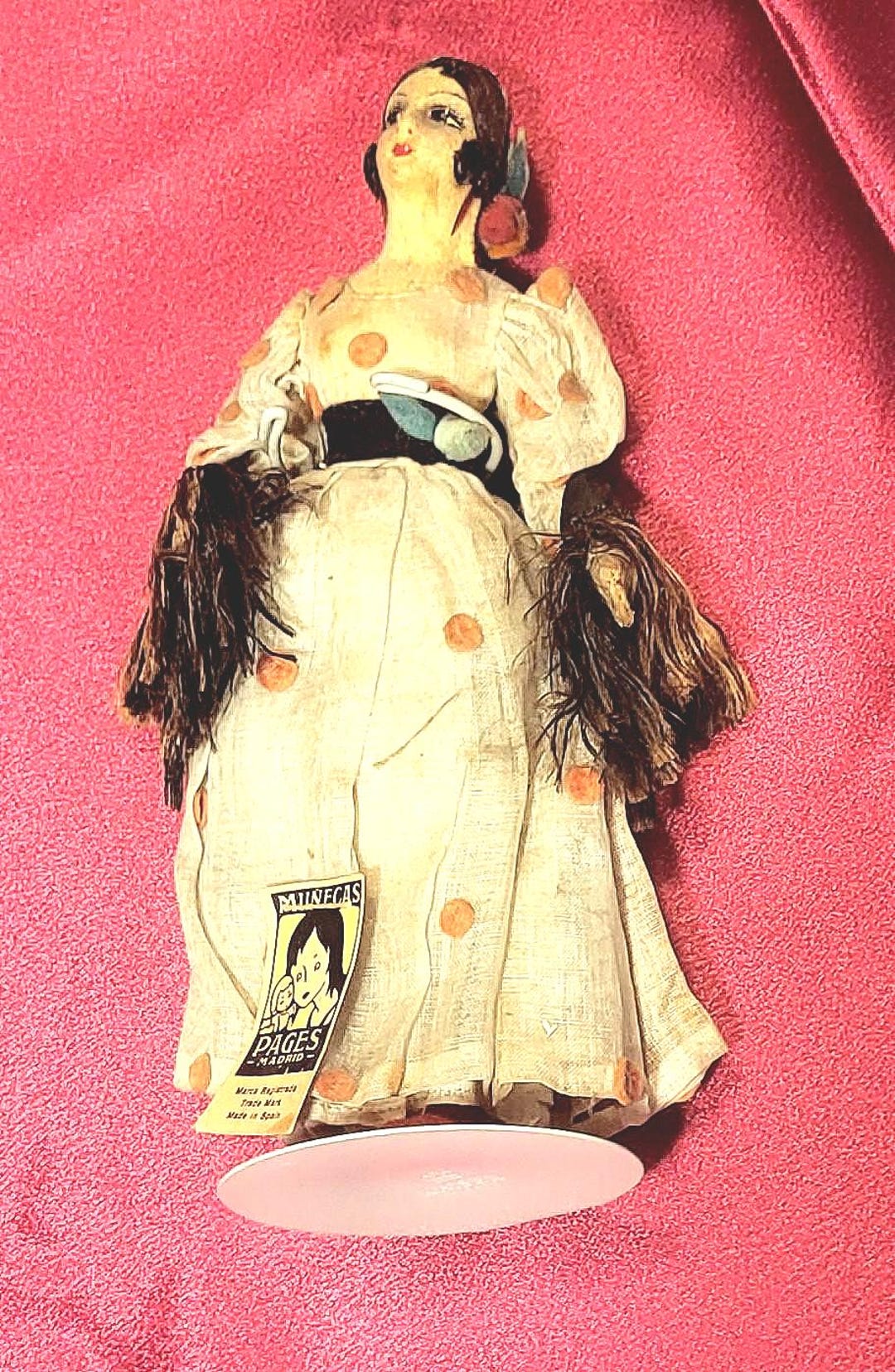 Munecas Pages With Original Label -madrid- Vintage Spanish Doll ...
