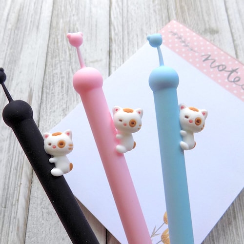 Jelly Cat Gel Pen - Etsy
