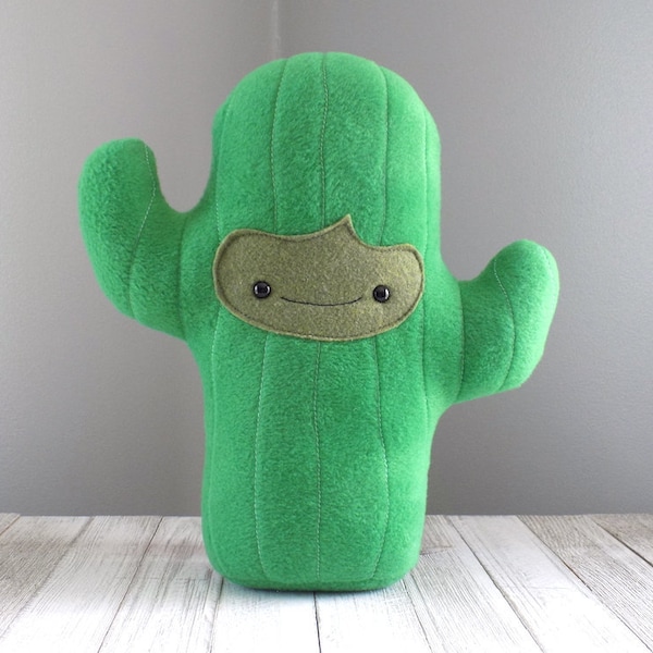 Cactus Plush Pillow - Etsy