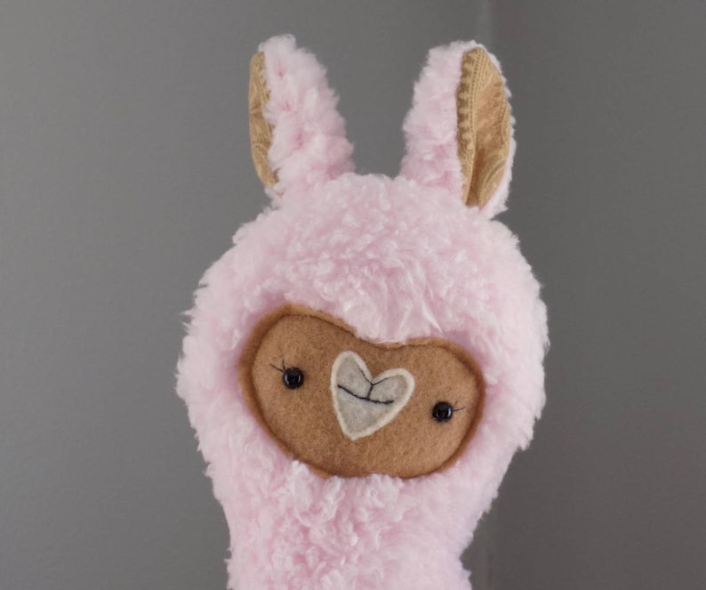 Llama or Alpaca Stuffed Animal Stuffed Toy Llama or Alpaca in - Etsy