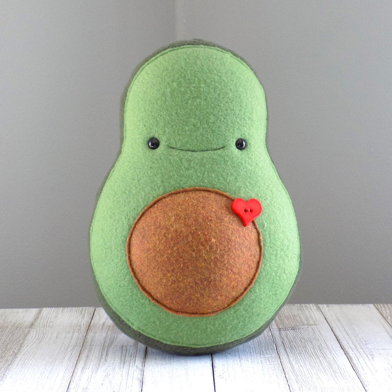 Avocado Plush - Etsy