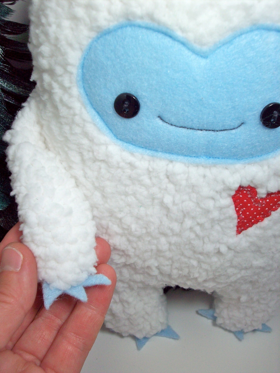 Yeti Plush Toy Abominable Snowman Monster Stuffed Toy Plush - Etsy