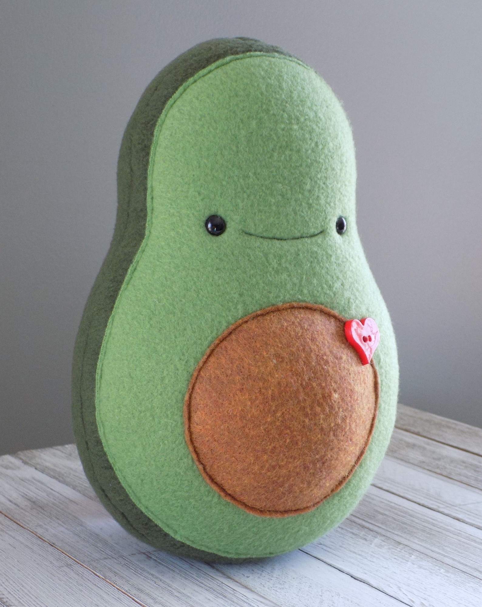 Avocado Stuffed Toy Cute Avocado Plush Kawaii Avocado Plush | Etsy