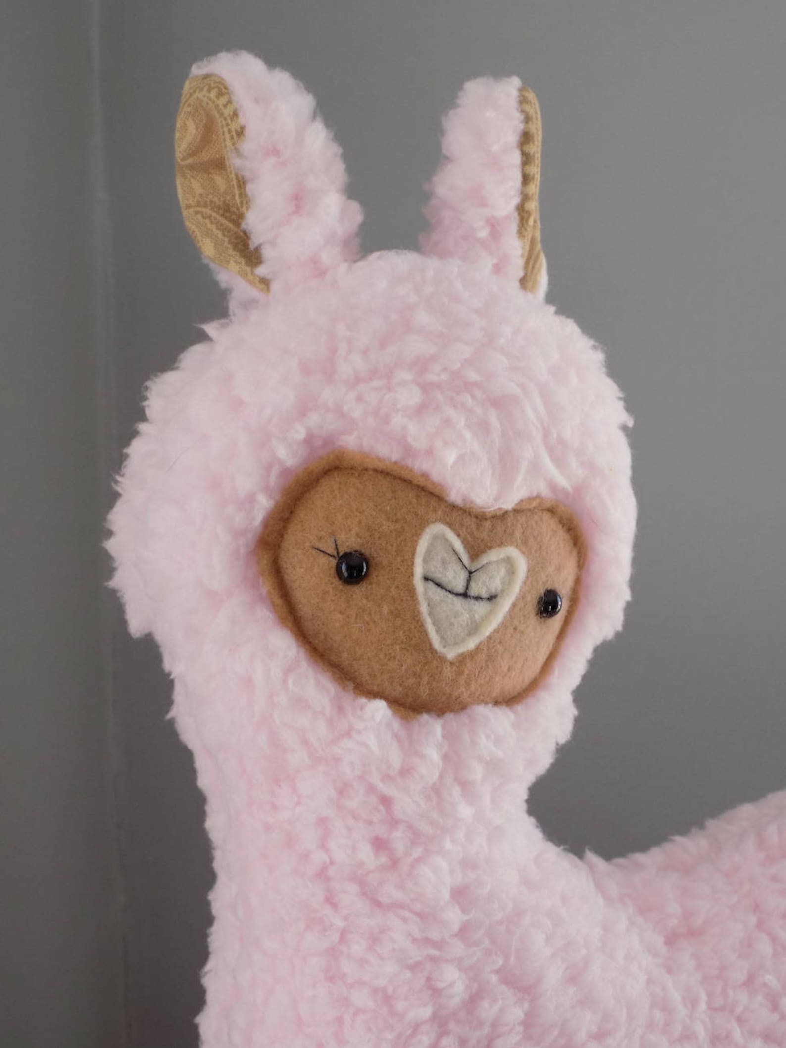 Llama or Alpaca Stuffed Animal Stuffed Toy Llama or Alpaca in - Etsy