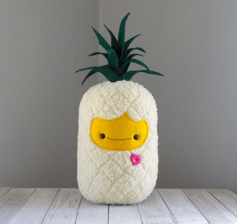 Pineapple Stuffed Toy Pineapple Plushie Super Cute Kawaii - Etsy