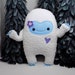 Princess Yeti Girl Plush Toy in Purple Girl Abominable - Etsy