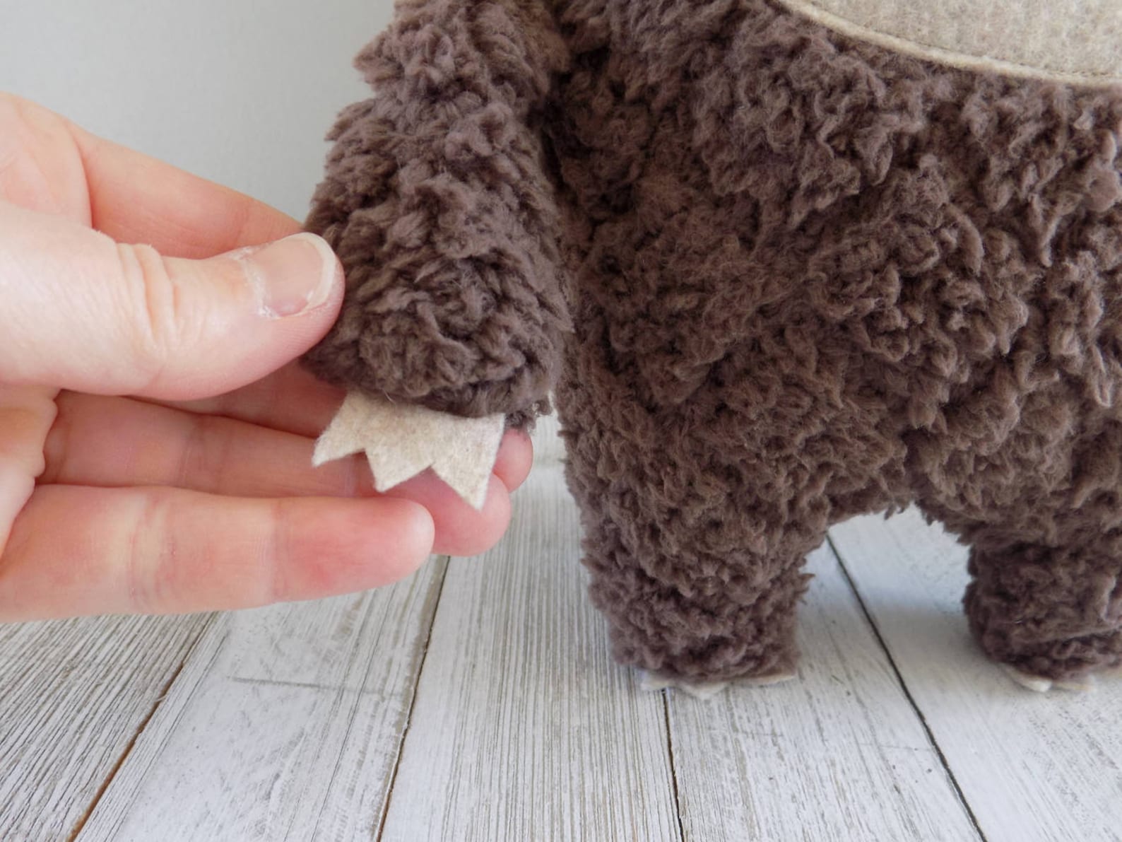 Big Foot Stuffed Animal Sasquatch Girl Big Foot Stuffed Toy | Etsy