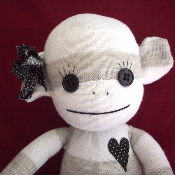 Cute Sock Monkey - Etsy
