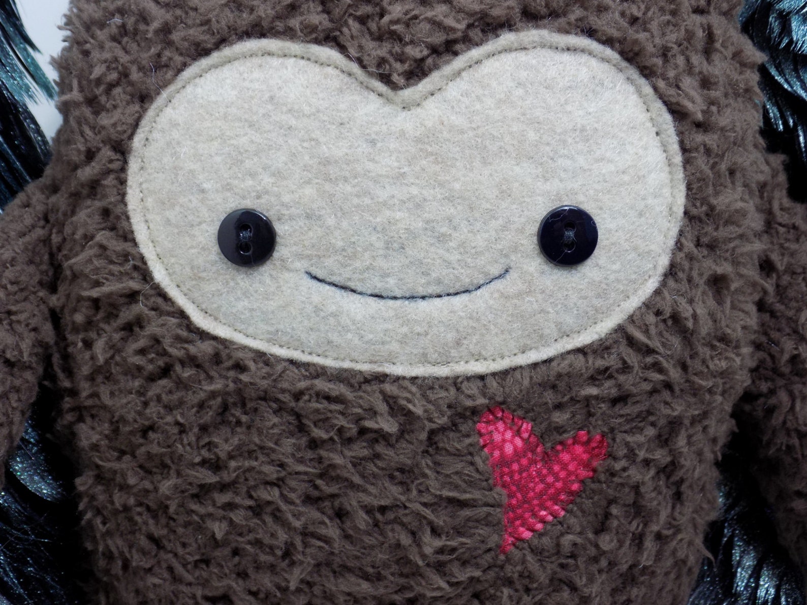 Big Foot Stuffed Toy, Big Foot Plushie, Kawaii Big Foot Plush Doll ...