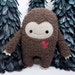 Big Foot Stuffed Toy, Big Foot Plushie, Kawaii Big Foot Plush Doll ...