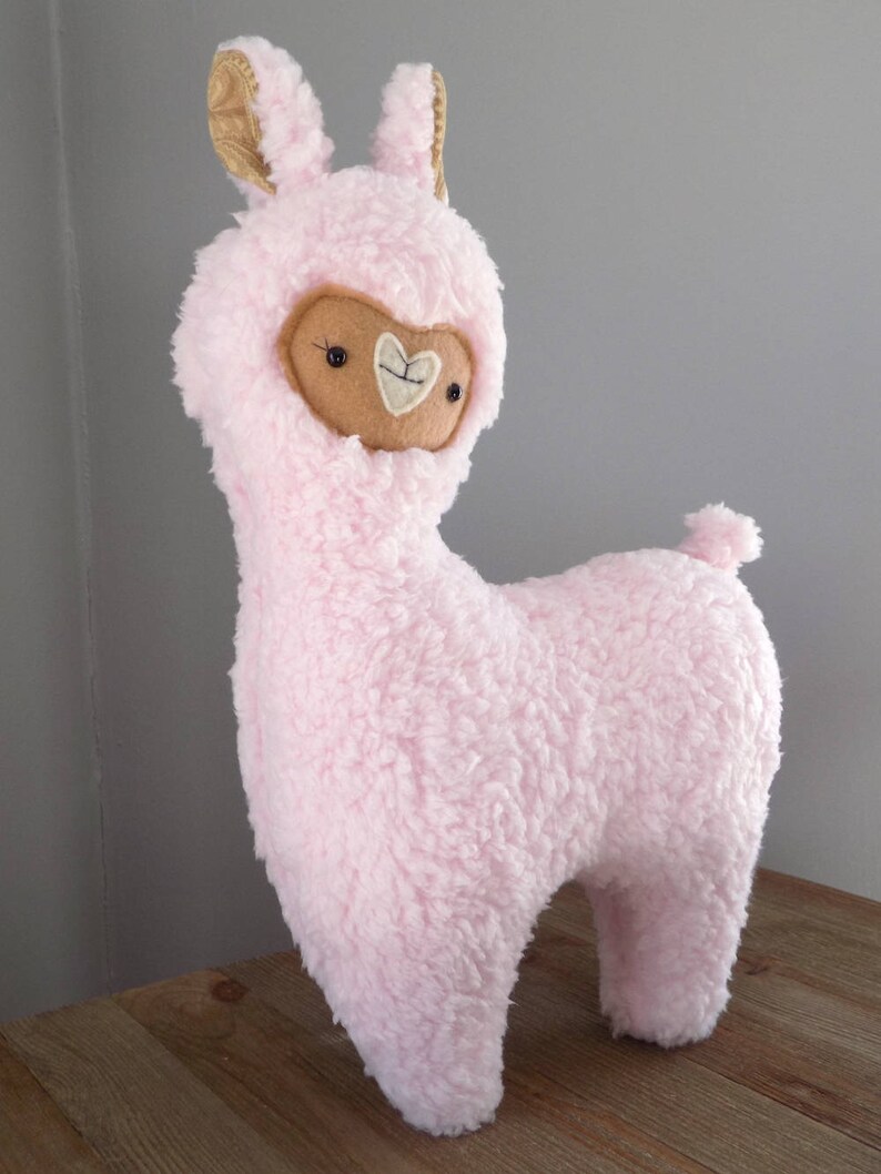 Llama or Alpaca Stuffed Animal Stuffed Toy Llama or Alpaca in - Etsy