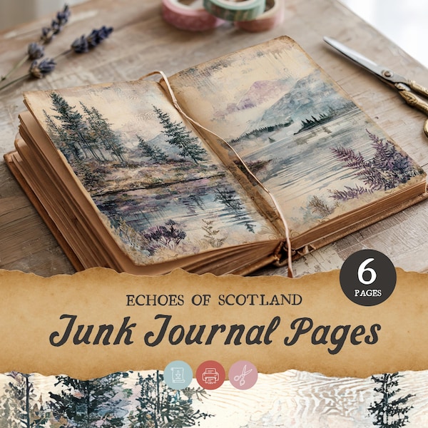 Stone Age Junk Journal - Etsy